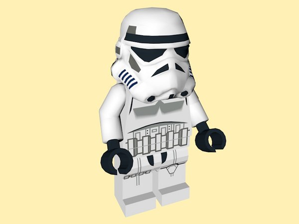 3d 30 lego star wars model
