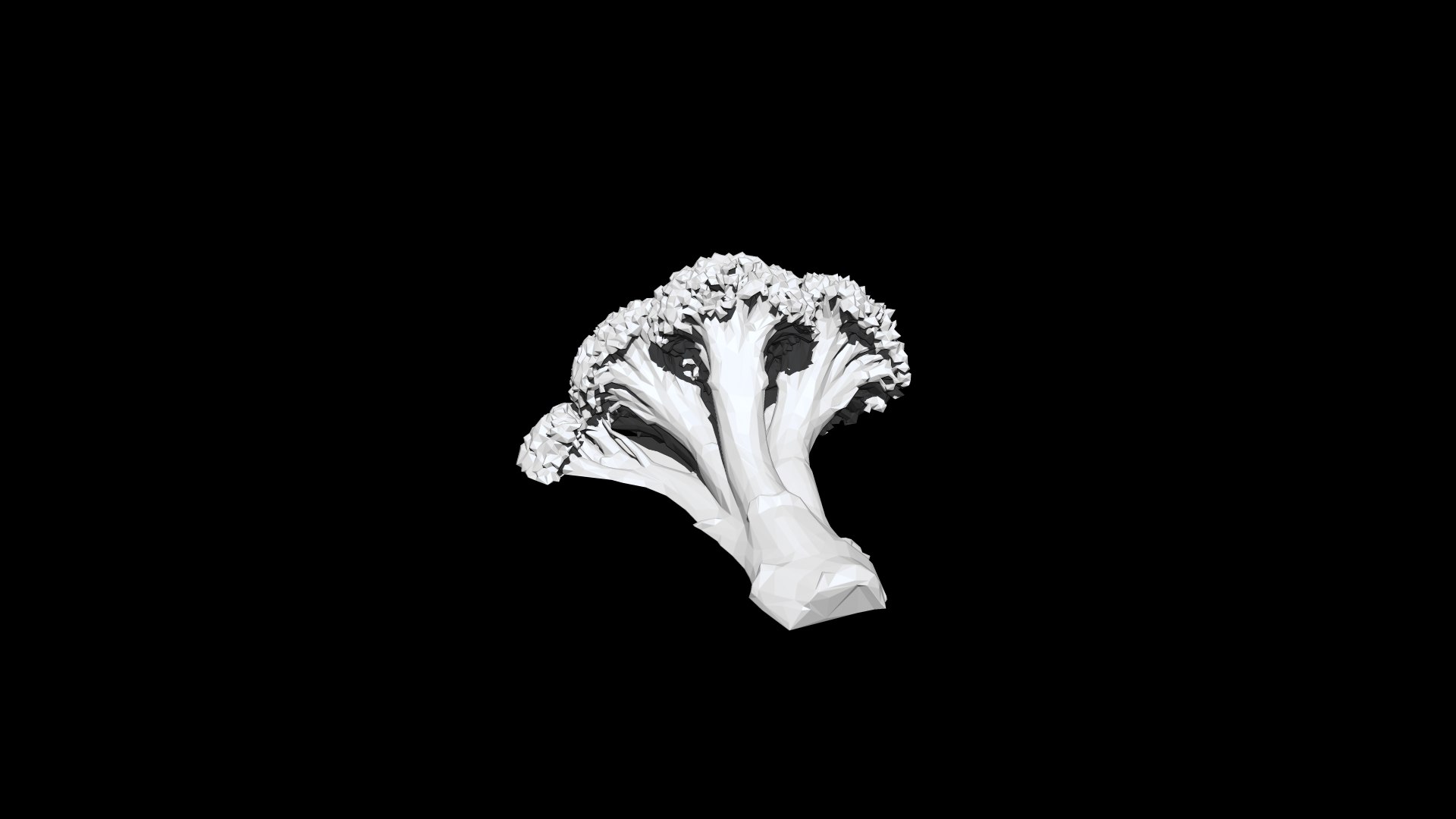 3D Model Broccoli Cut 3D CT Scan Model 2 Decimate 3percent - TurboSquid ...