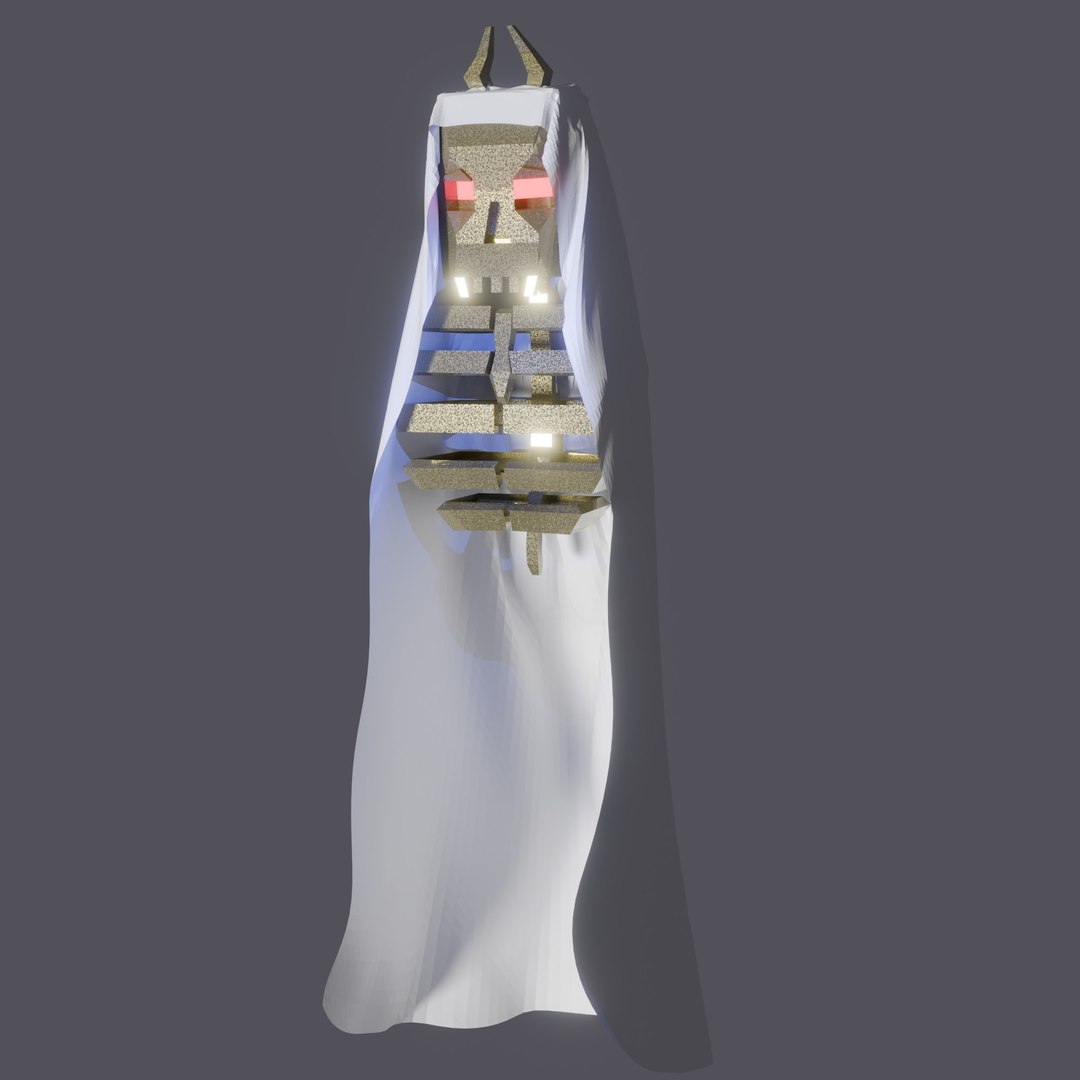 3D Skeleton Ghost In A Cloak - TurboSquid 2294429