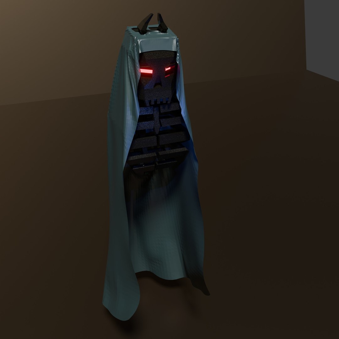 3D Skeleton Ghost In A Cloak - TurboSquid 2294429