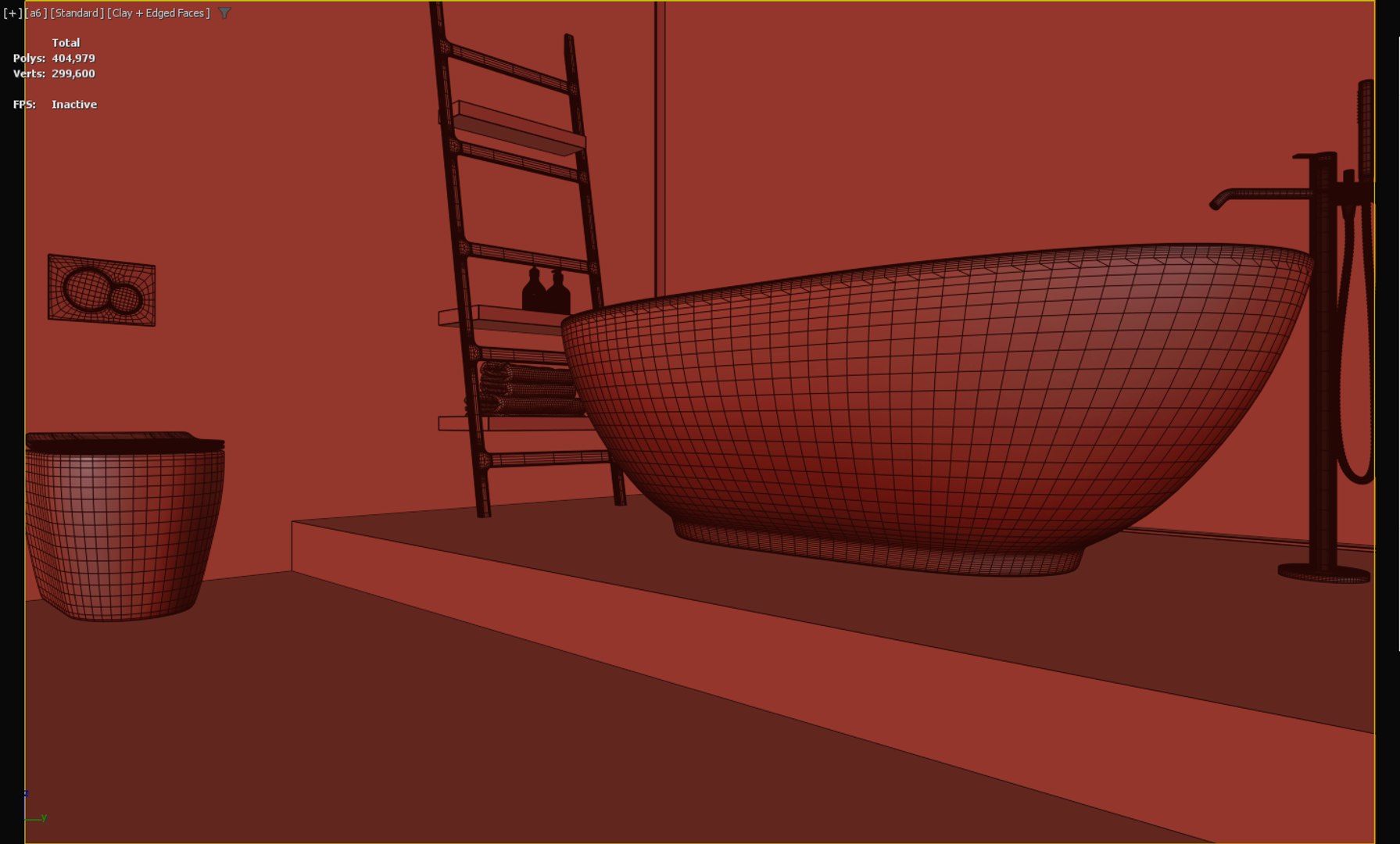 3D Modern Bathroom 10 Model - TurboSquid 2210259