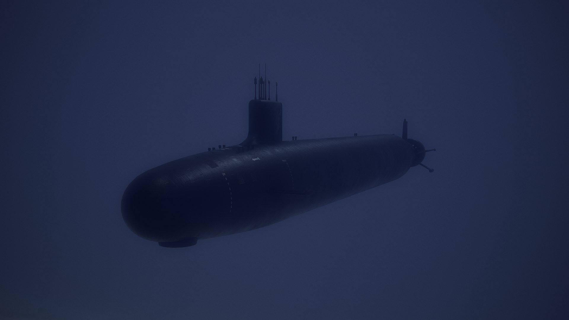 Uss Colorado Ssn-788 Attack Submarine 3D Model - TurboSquid 1585917