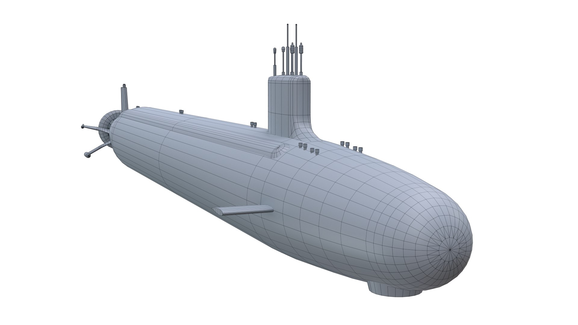 Uss colorado ssn-788 attack submarine 3D model - TurboSquid 1585917