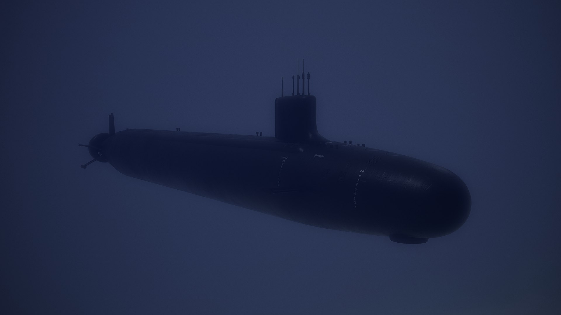 Uss Colorado Ssn-788 Attack Submarine 3D Model - TurboSquid 1585917