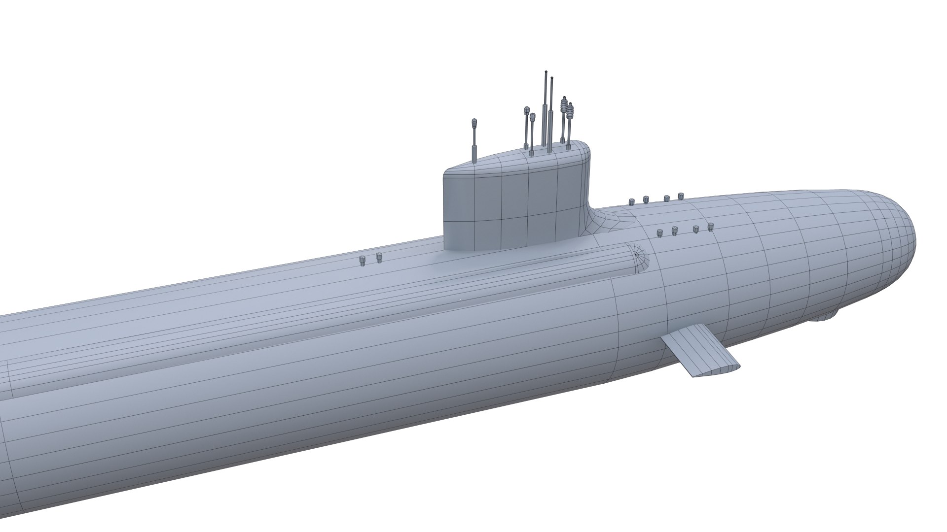 Uss colorado ssn-788 attack submarine 3D model - TurboSquid 1585917