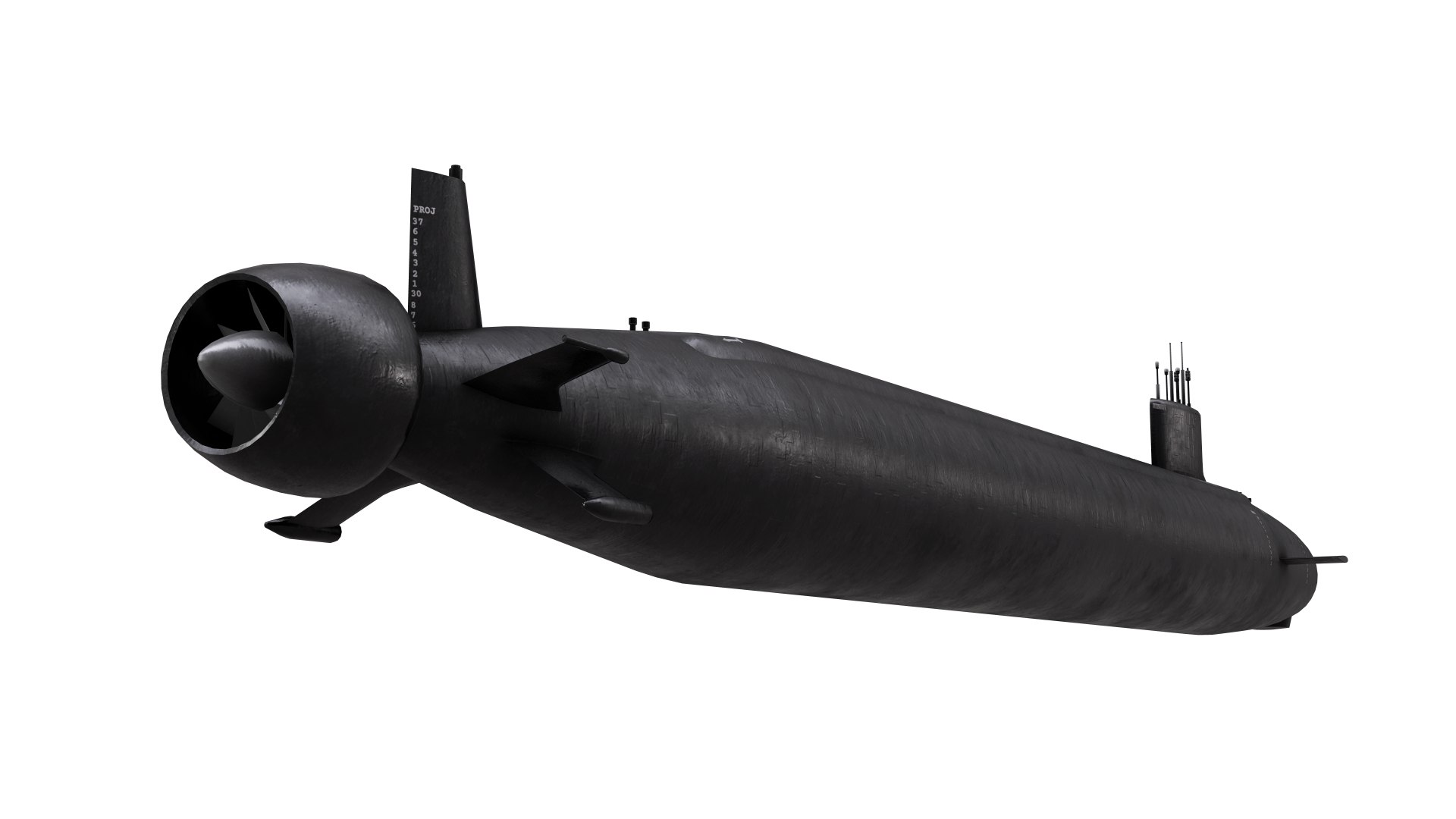 Uss Colorado Ssn-788 Attack Submarine 3D Model - TurboSquid 1585917