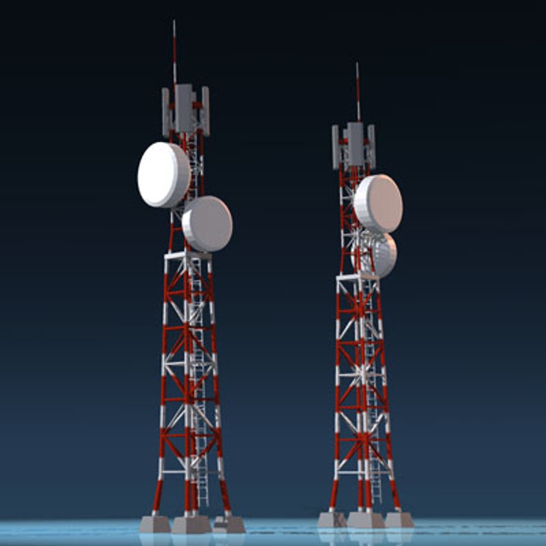 Mobile Phone Mast 3ds