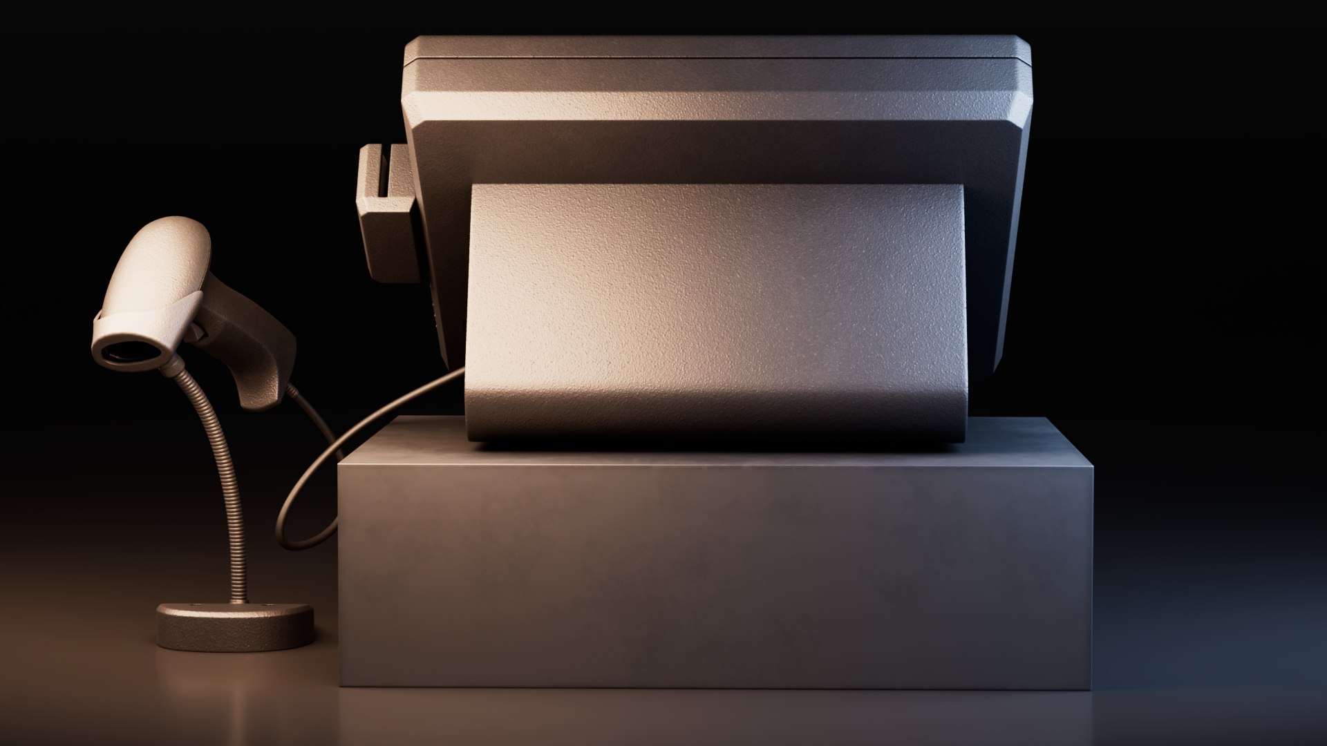 Cash Register Box Model - TurboSquid 2411676