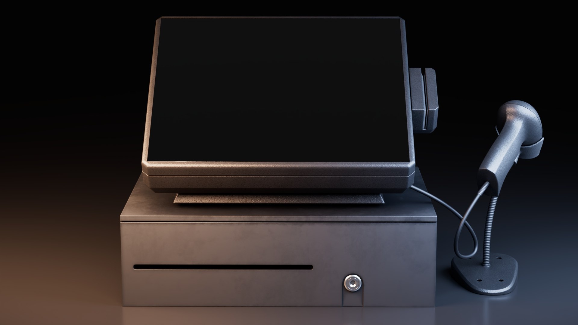 Cash Register Box Model - TurboSquid 2411676