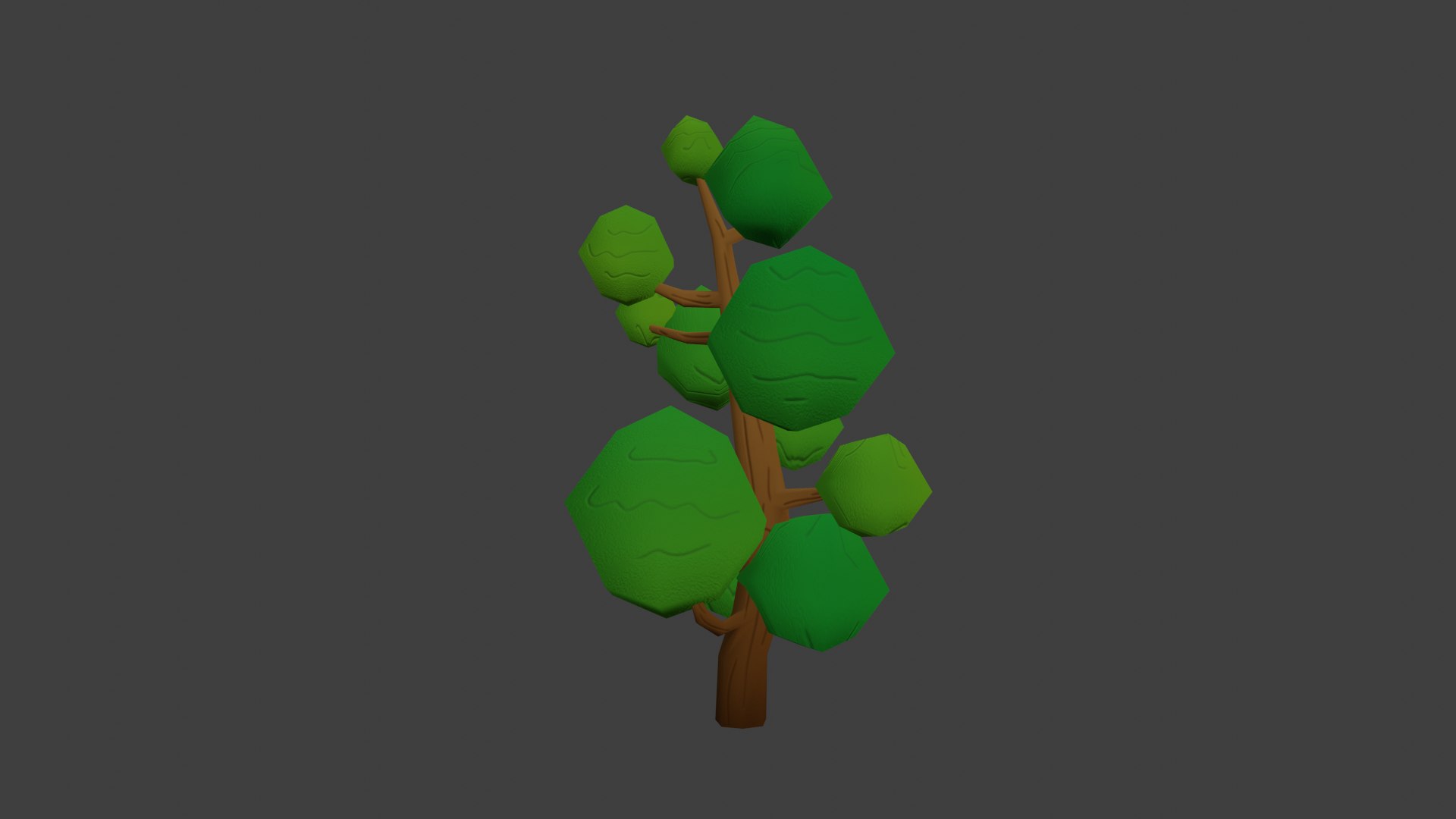 3D LOW POLY SUMMER TREE - TurboSquid 2007554