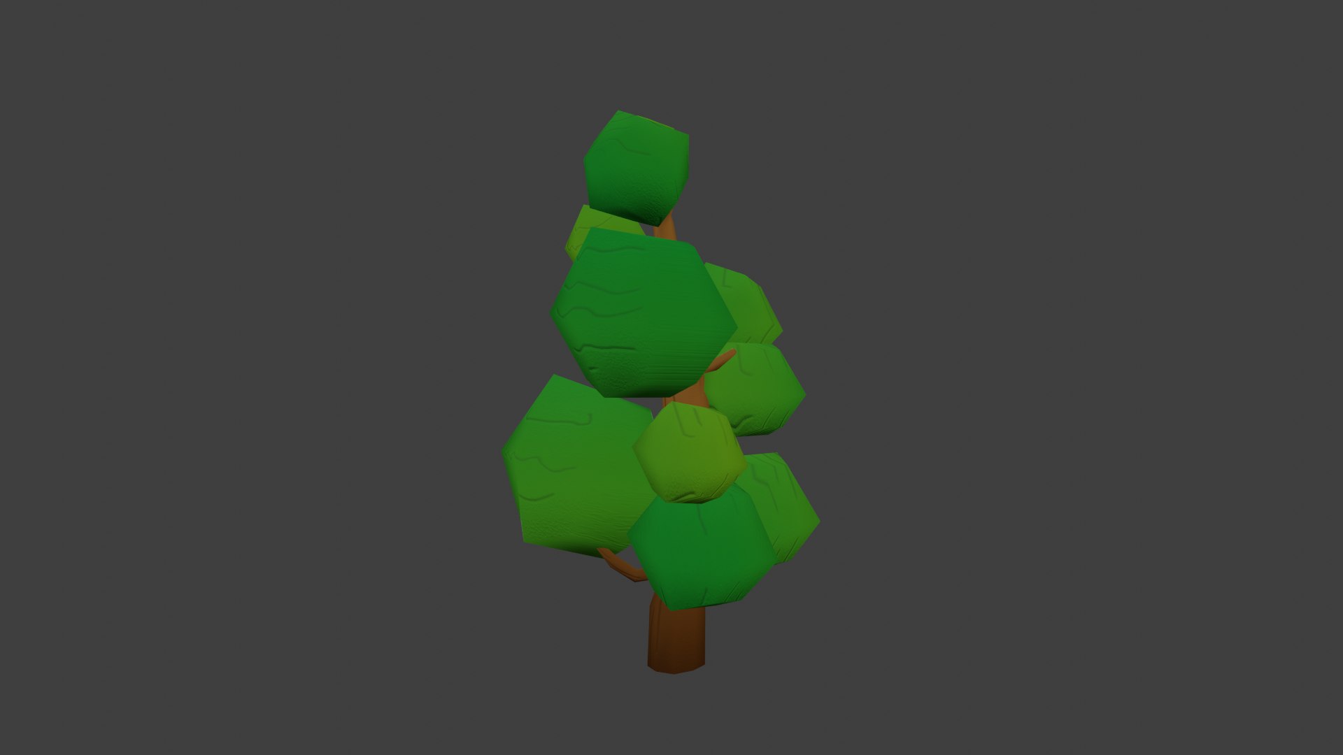 3D LOW POLY SUMMER TREE - TurboSquid 2007554