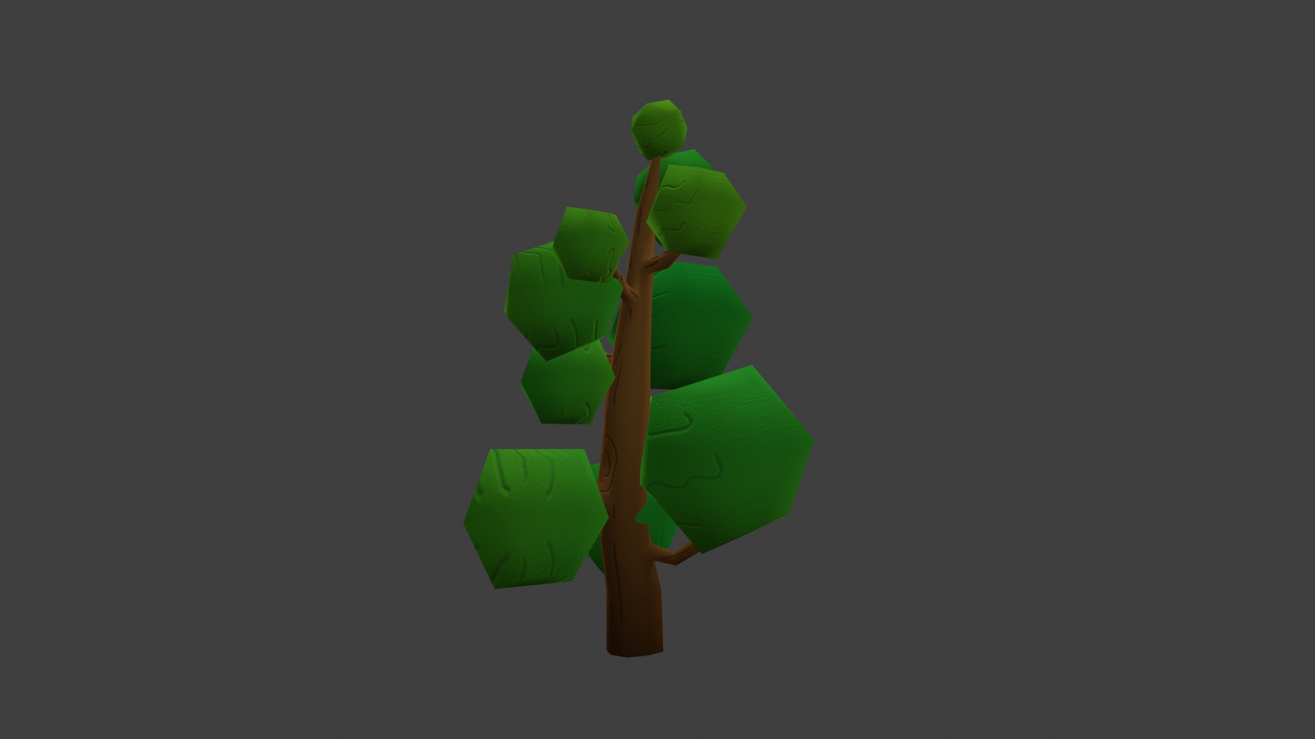 3D LOW POLY SUMMER TREE - TurboSquid 2007554