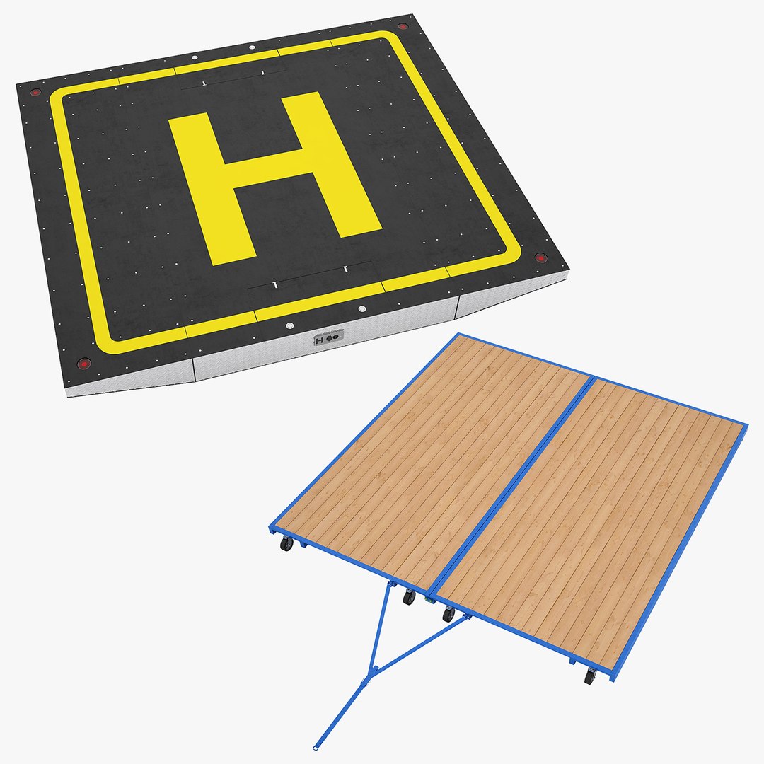 3D Helicopter Dolly 01 Model - TurboSquid 1241086