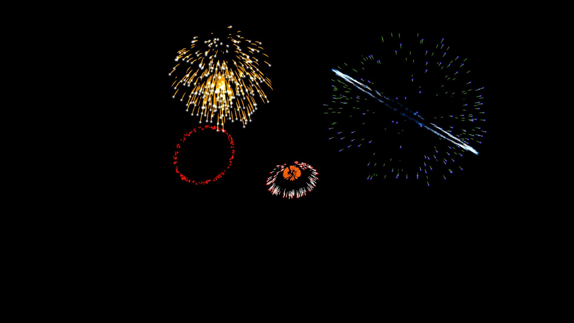 3D Fireworks - TurboSquid 1449578