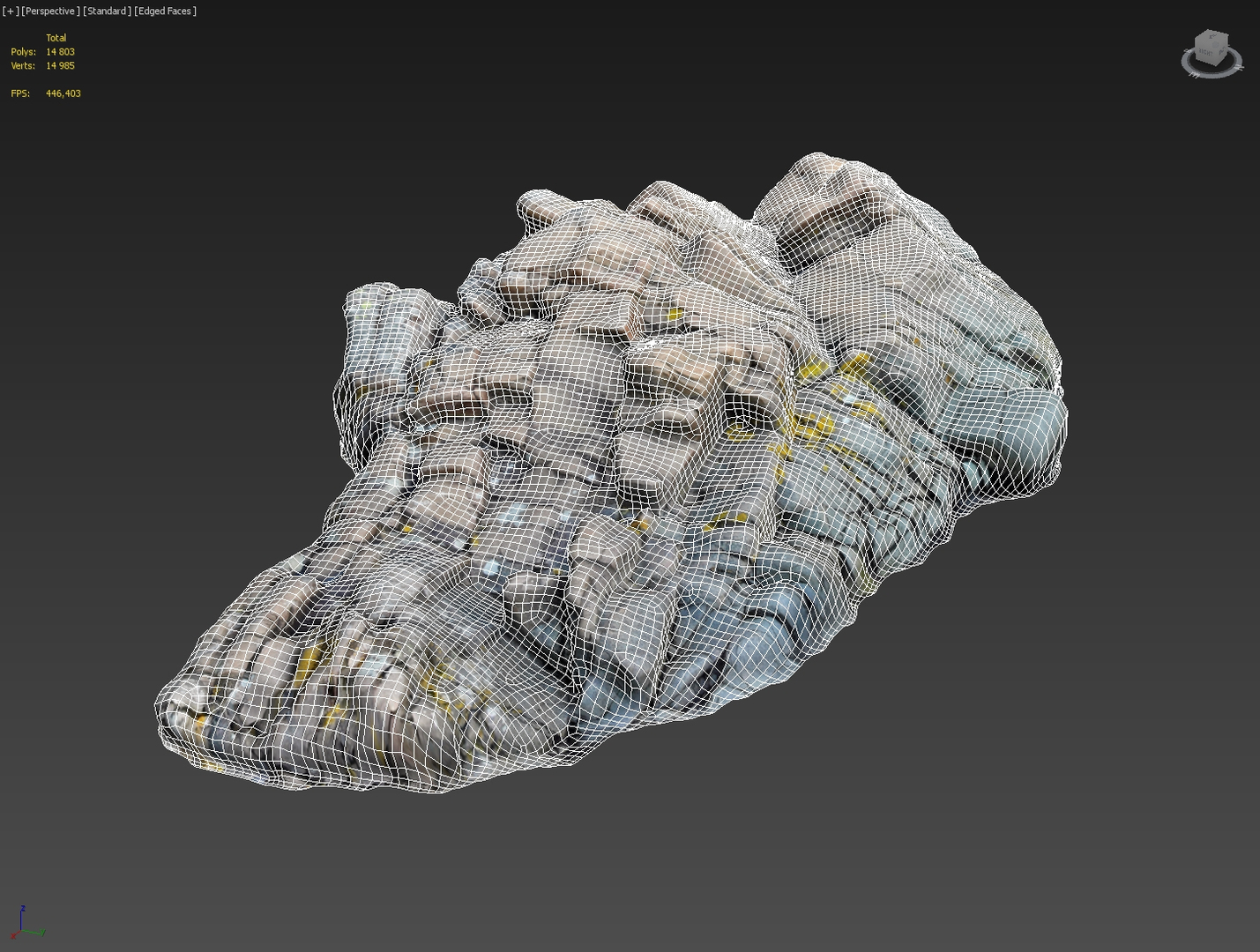 3D cliff pack b - TurboSquid 1264073