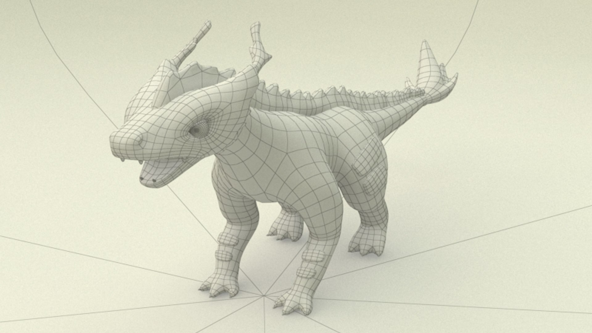 Baby Dragon Model - TurboSquid 1311579