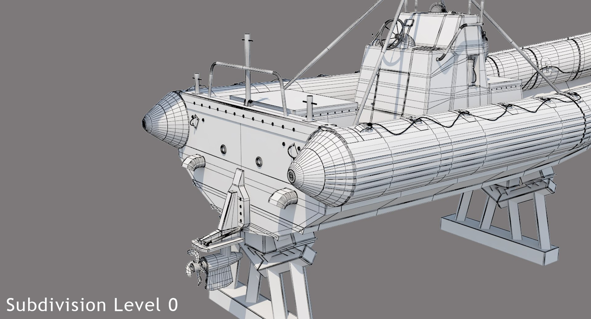 3d Standard Rhib Davit