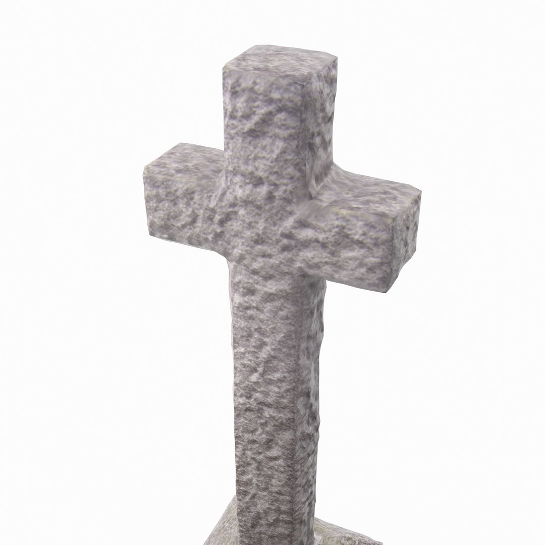 Stone war cross 3D model - TurboSquid 1405748