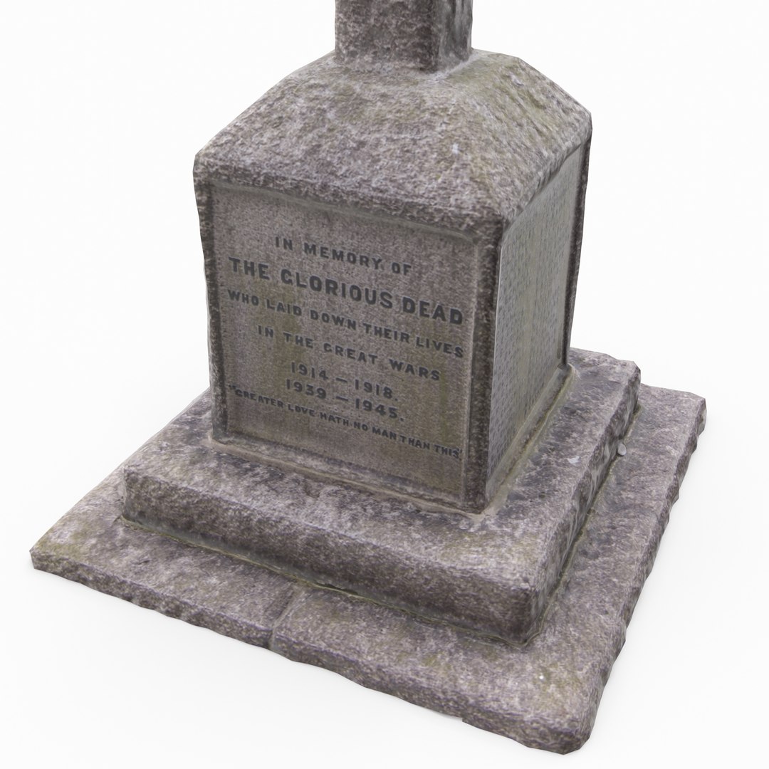 Stone war cross 3D model - TurboSquid 1405748