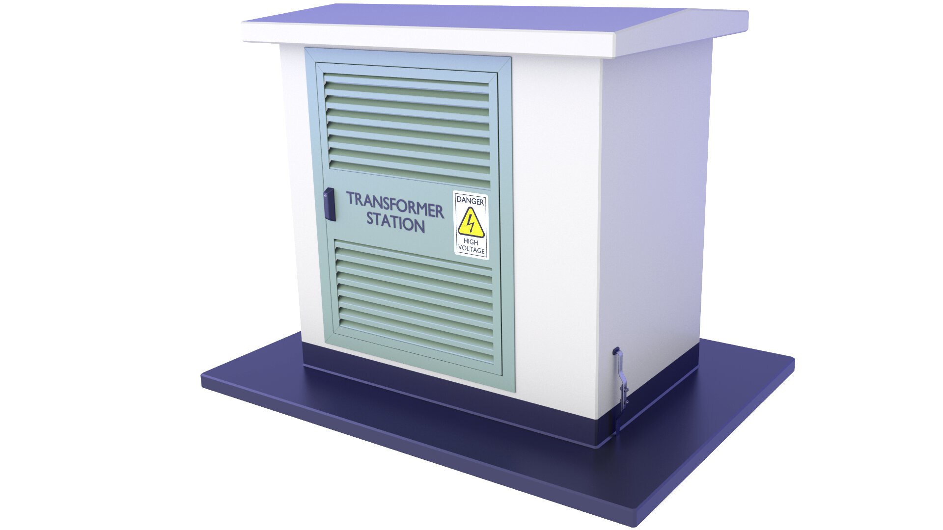 3D MV LV Compact Power Transformer Substation 33 Model - TurboSquid 2395695