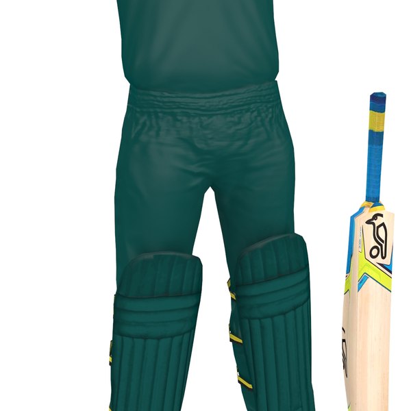 Cricket player 3D model - TurboSquid 1286207