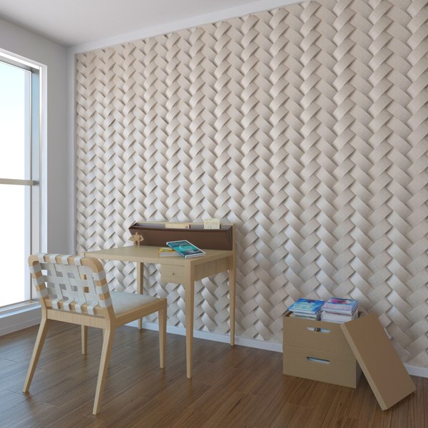 3d model wall pattern a01