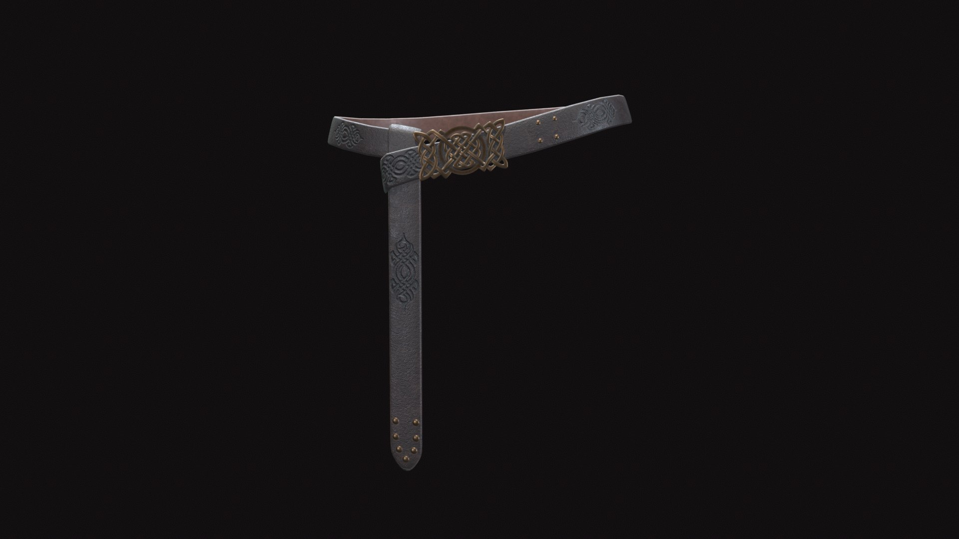 Medieval Belt 3D Model - TurboSquid 2320354