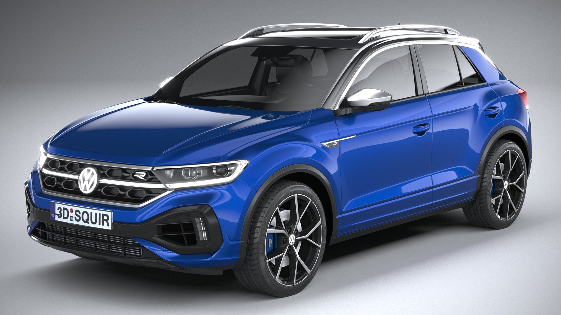 3D Volkswagen T-Roc R 2022 Model - TurboSquid 1851195