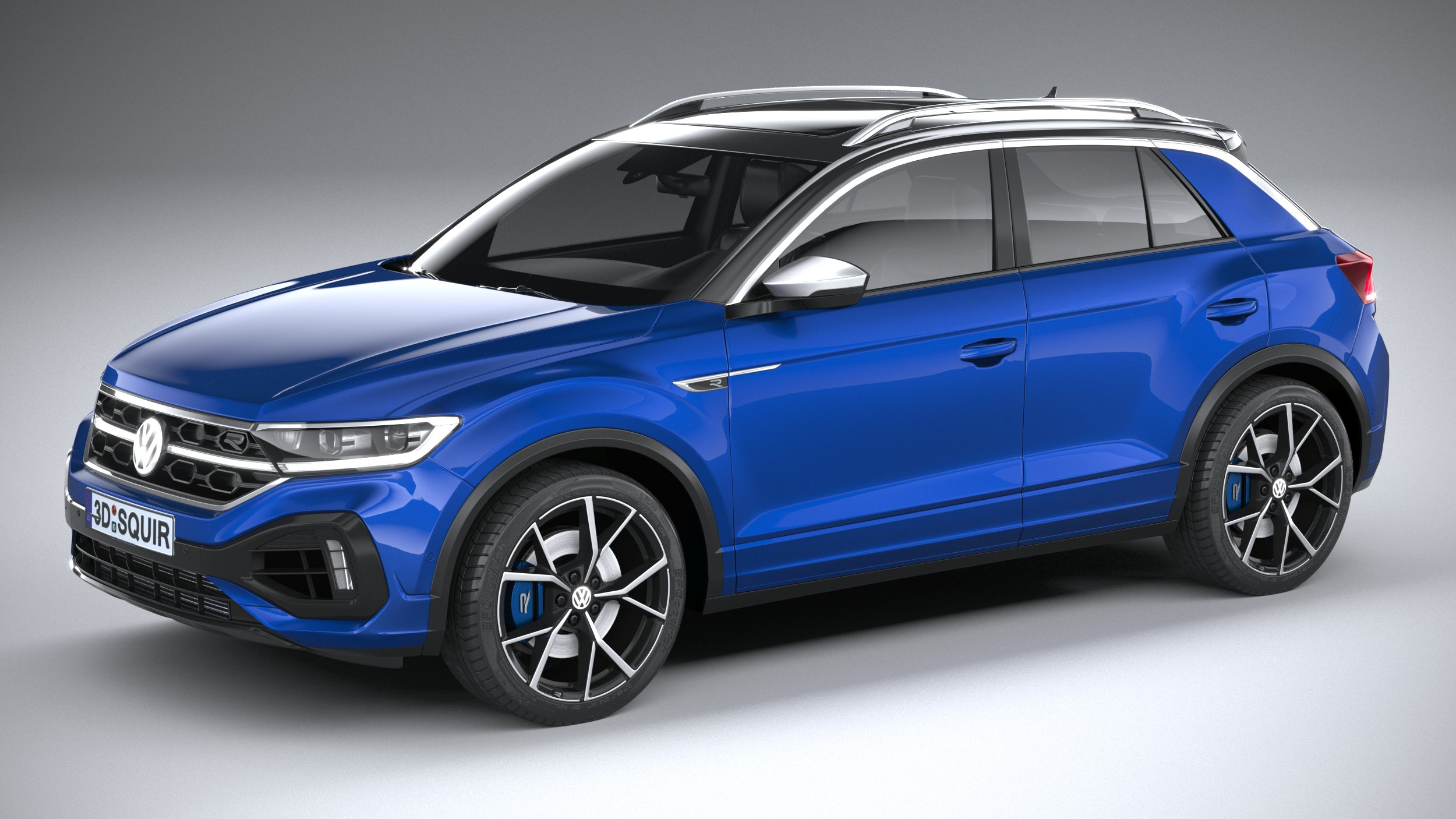 3D Volkswagen T-Roc R 2022 model - TurboSquid 1851195