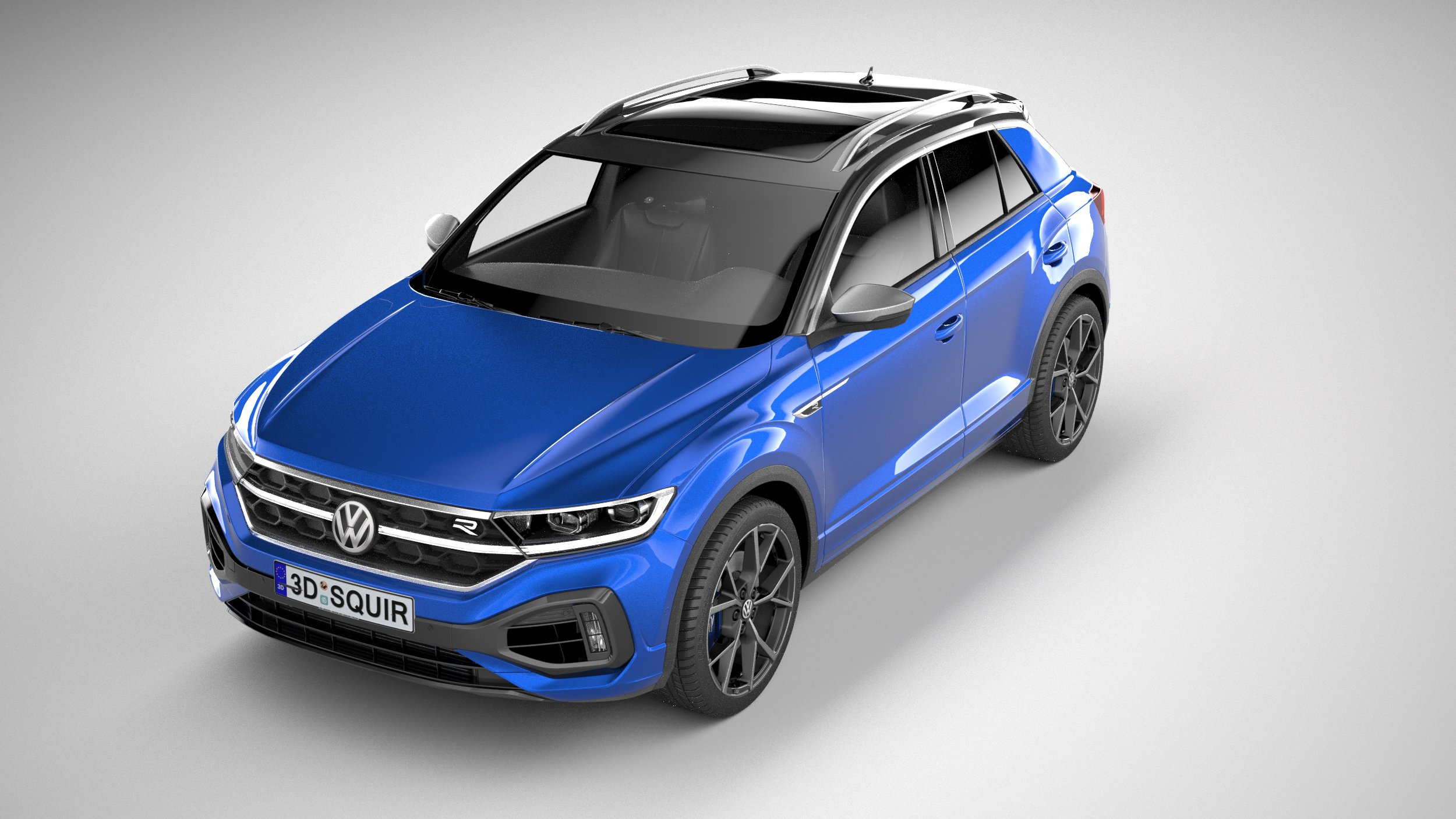 3D Volkswagen T-Roc R 2022 model - TurboSquid 1851195