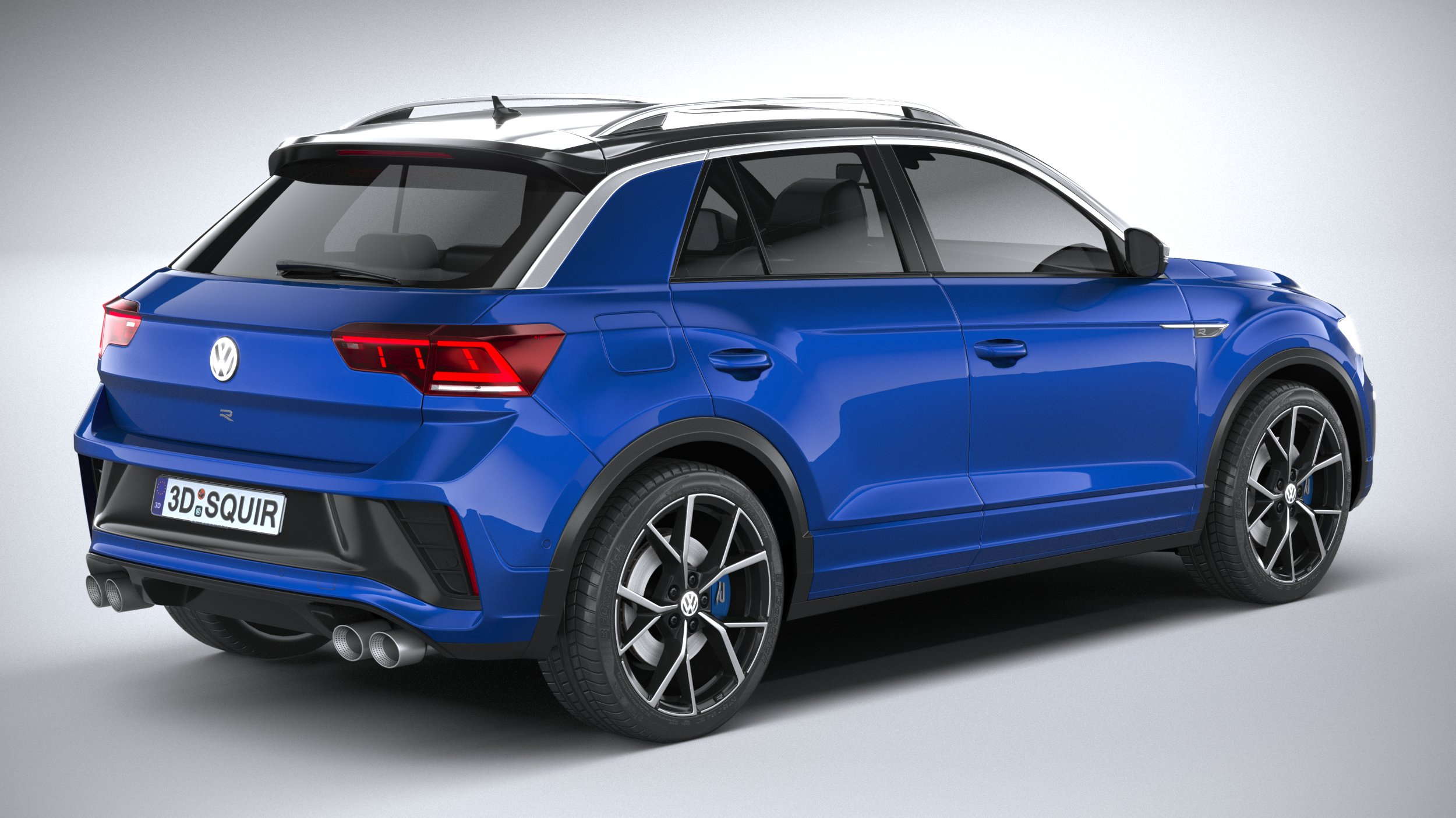3D Volkswagen T-Roc R 2022 model - TurboSquid 1851195