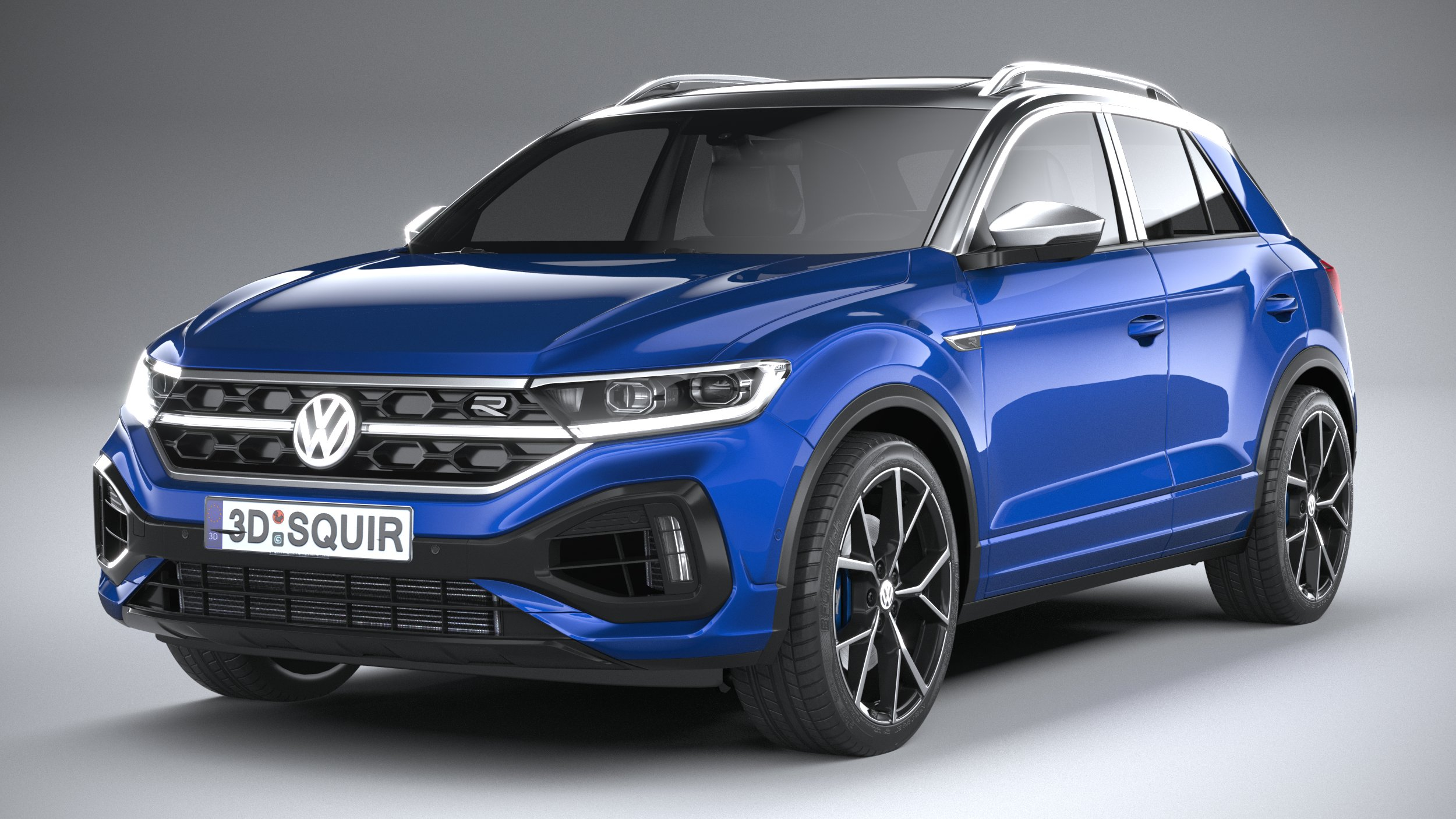 3D Volkswagen T-Roc R 2022 model - TurboSquid 1851195