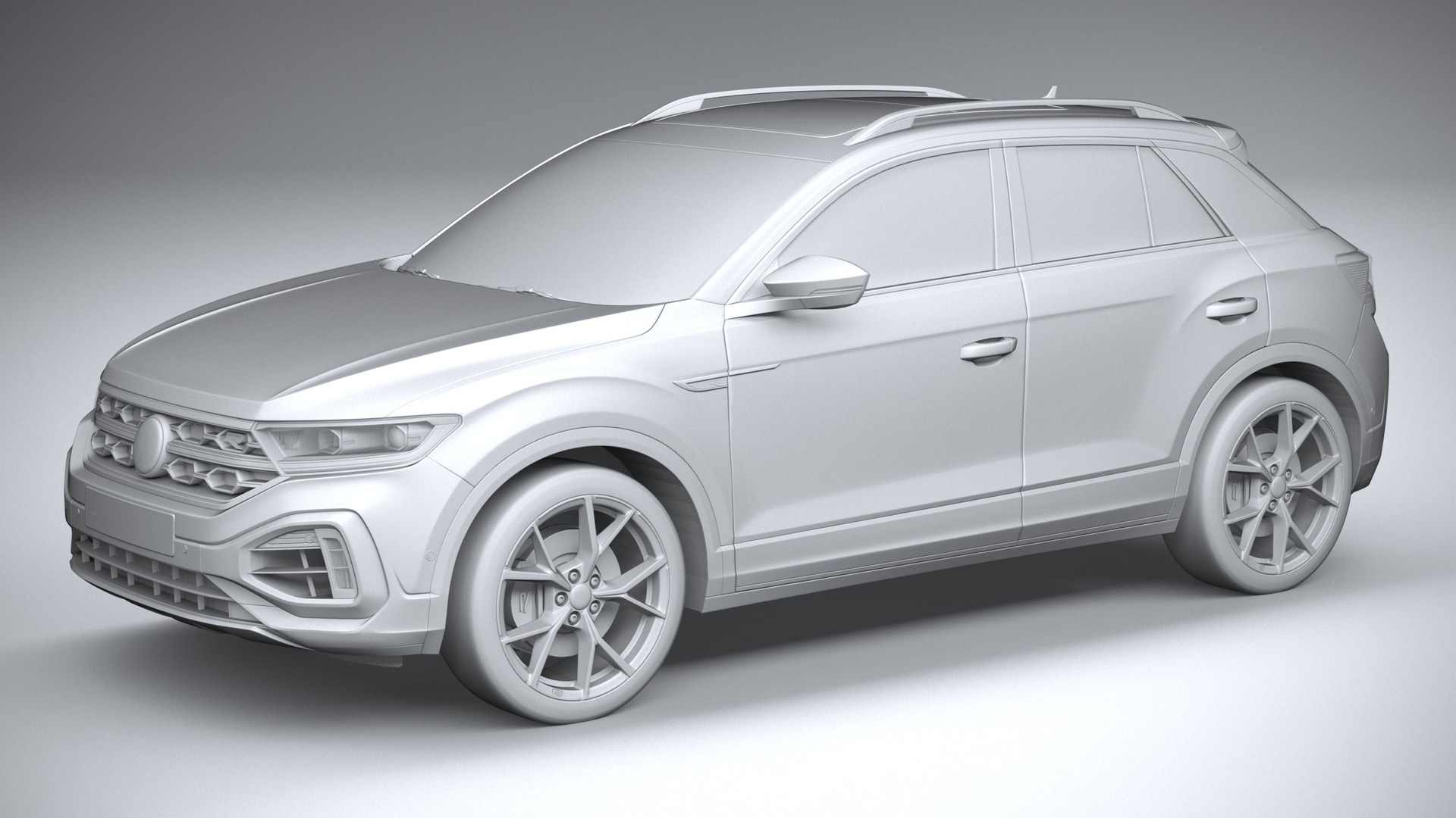 3D Volkswagen T-Roc R 2022 model - TurboSquid 1851195