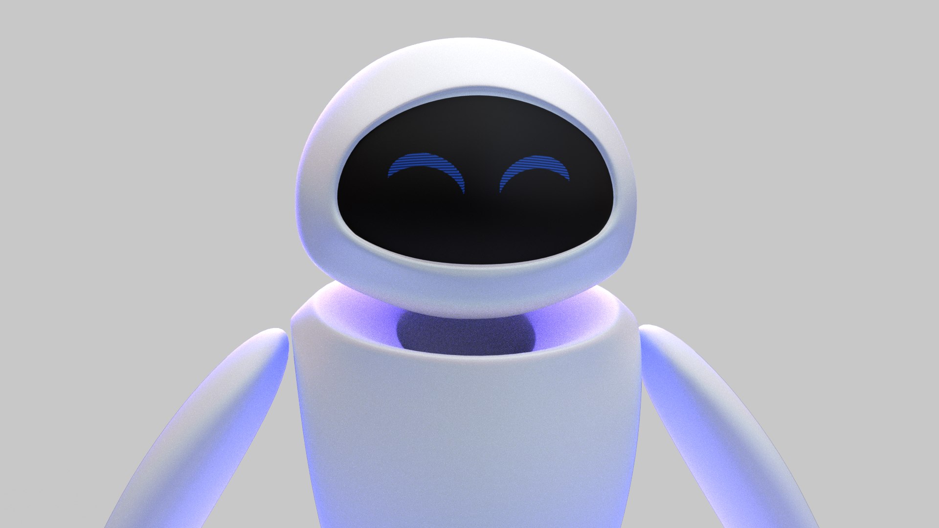 3D Eve From Wall-E - TurboSquid 2348571