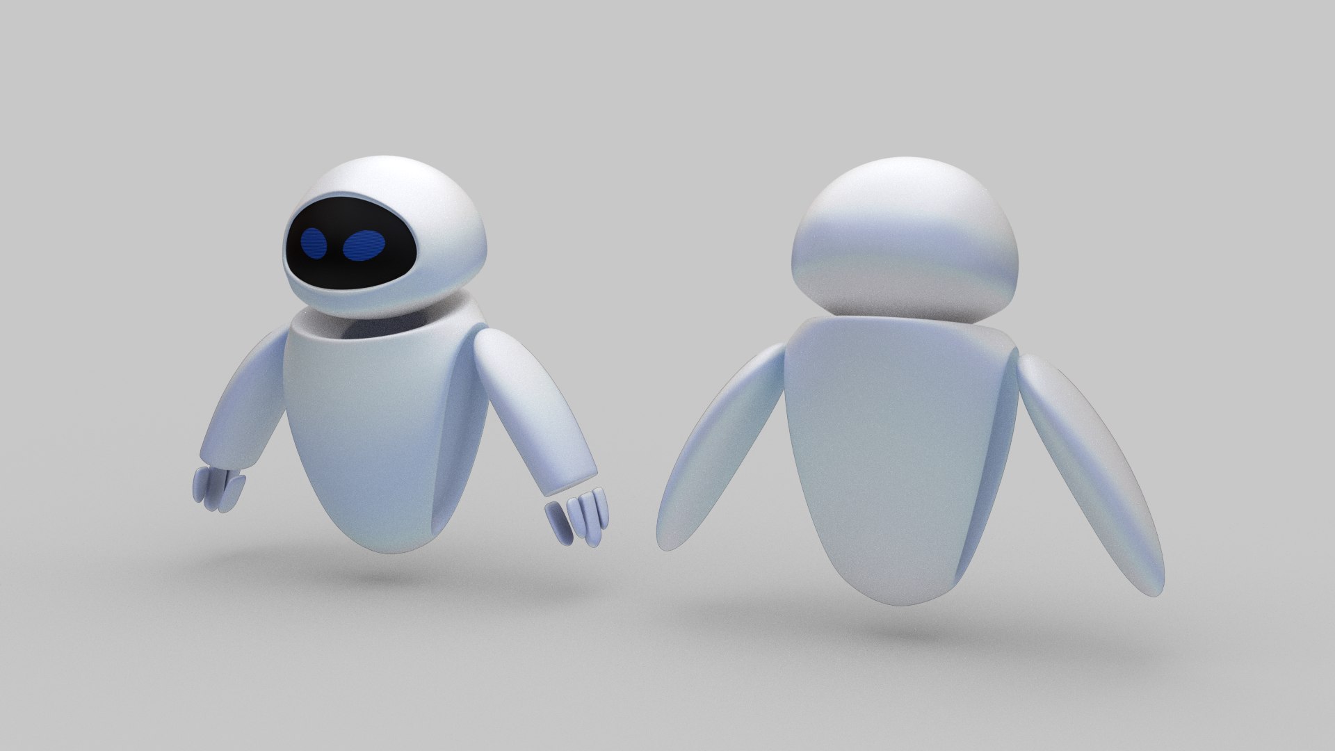 3D Eve From Wall-E - TurboSquid 2348571