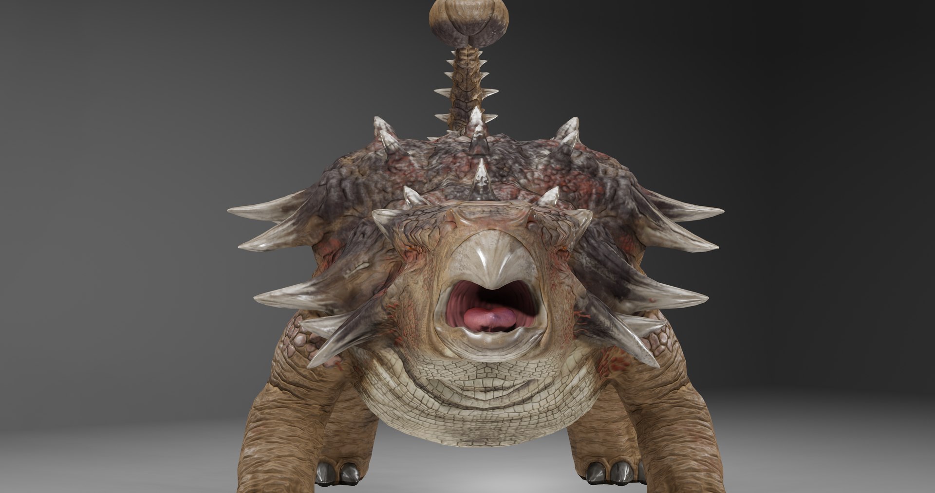 3D Ankylosaurus Model - TurboSquid 2182118