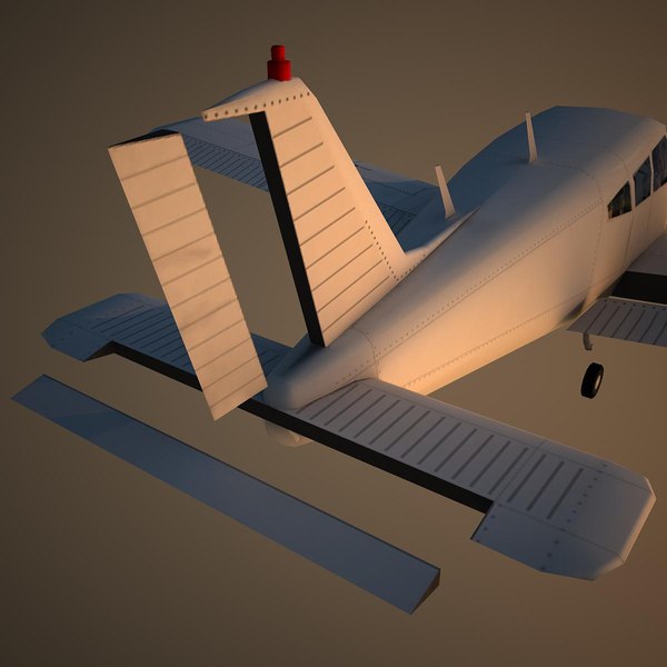 3d model piper cherokee