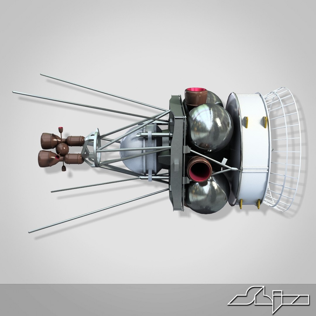 space satellite 4 3d max