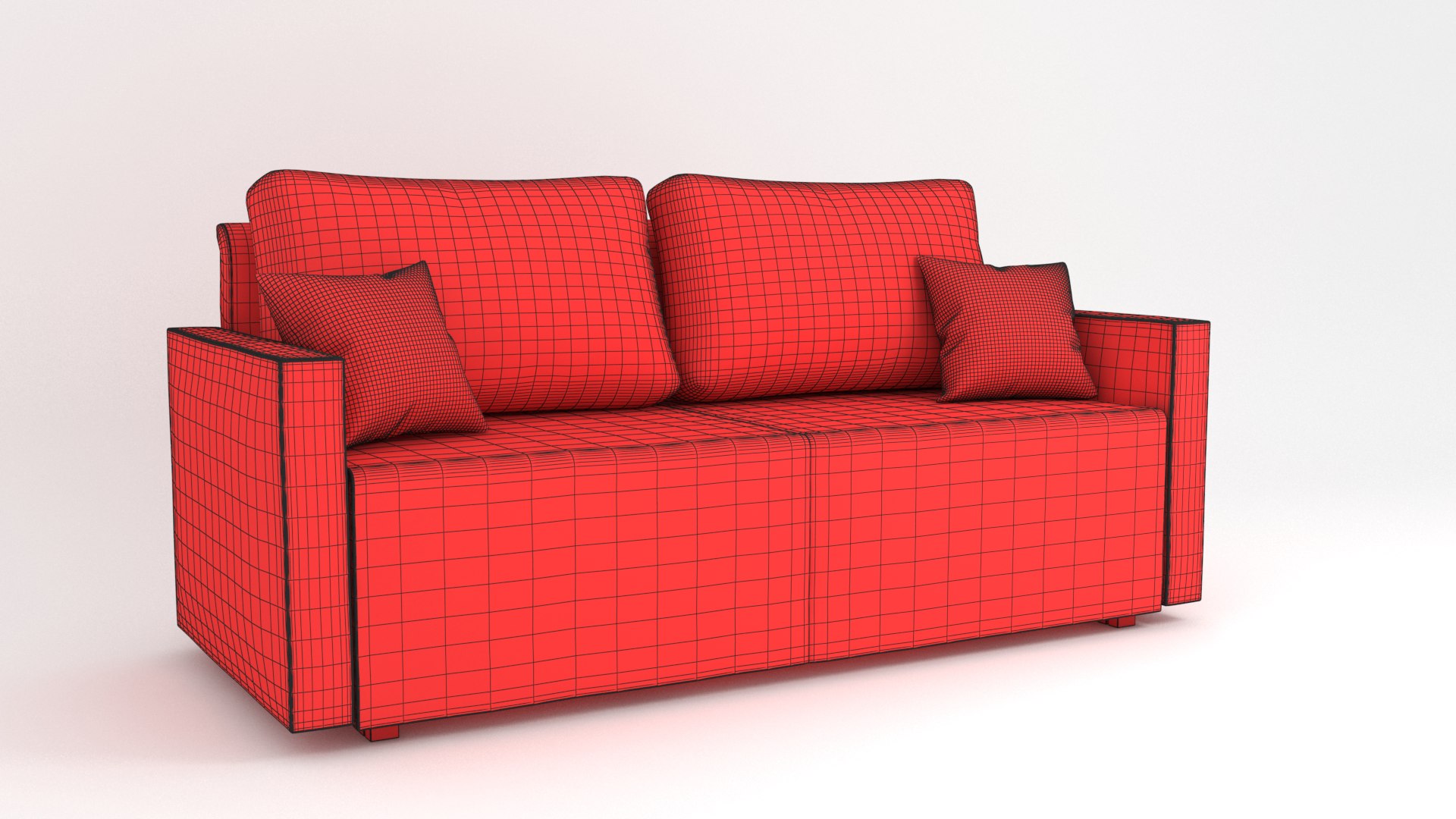 Sofa bed GIMMARP 3D model - TurboSquid 1739461
