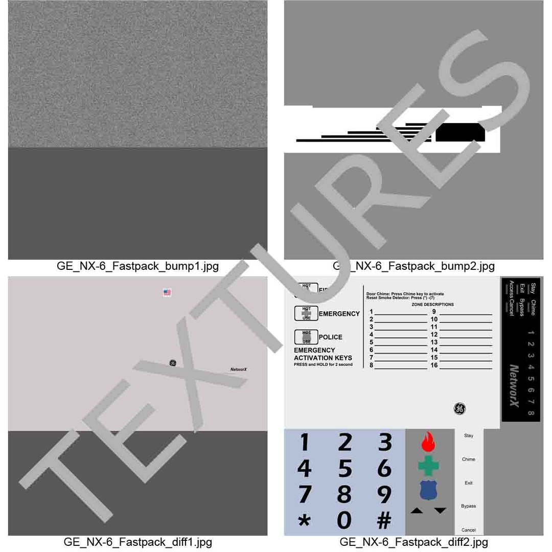 Security Ge Nx-6 Fastpack Obj
