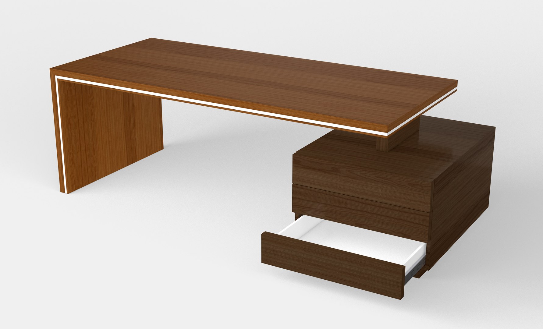 Office Tables Collection 3D Model - TurboSquid 2222723