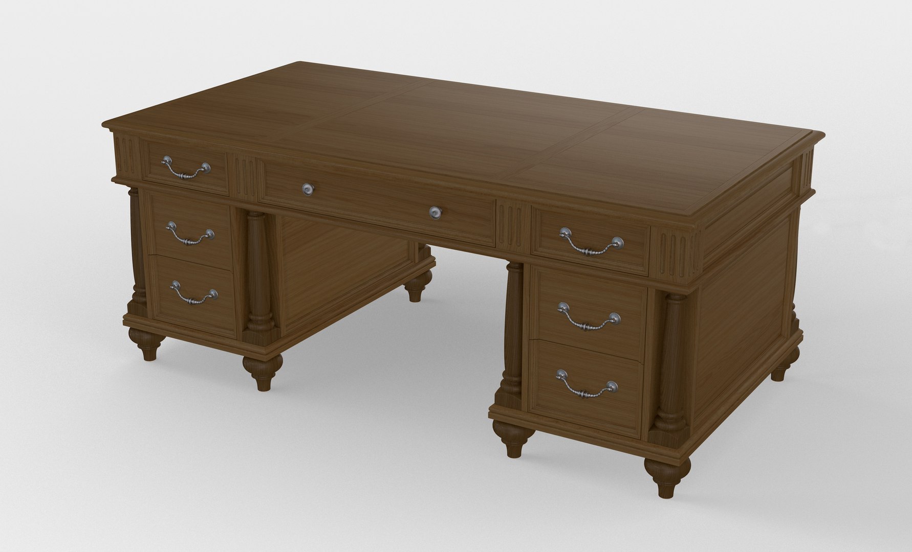 Office Tables Collection 3D Model - TurboSquid 2222723