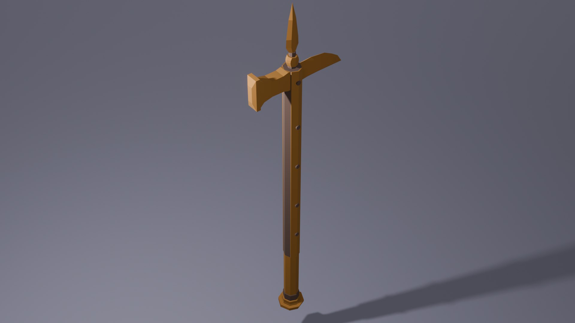 3D Model Low Poly War Hammer - TurboSquid 2245986