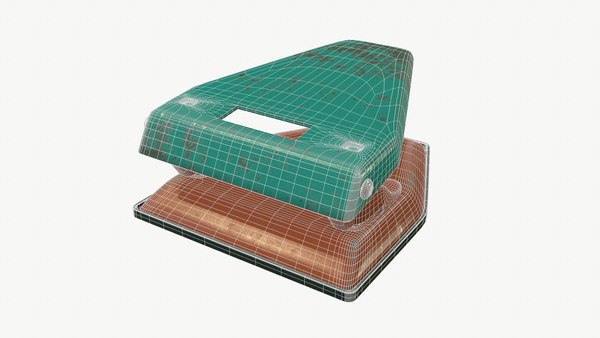 3D Old Hole Puncher - TurboSquid 2042615