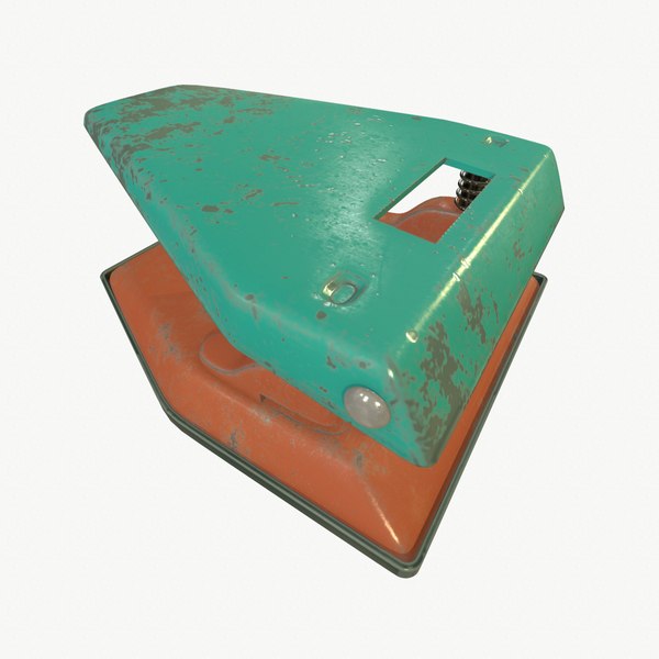 3D Old Hole Puncher - TurboSquid 2042615