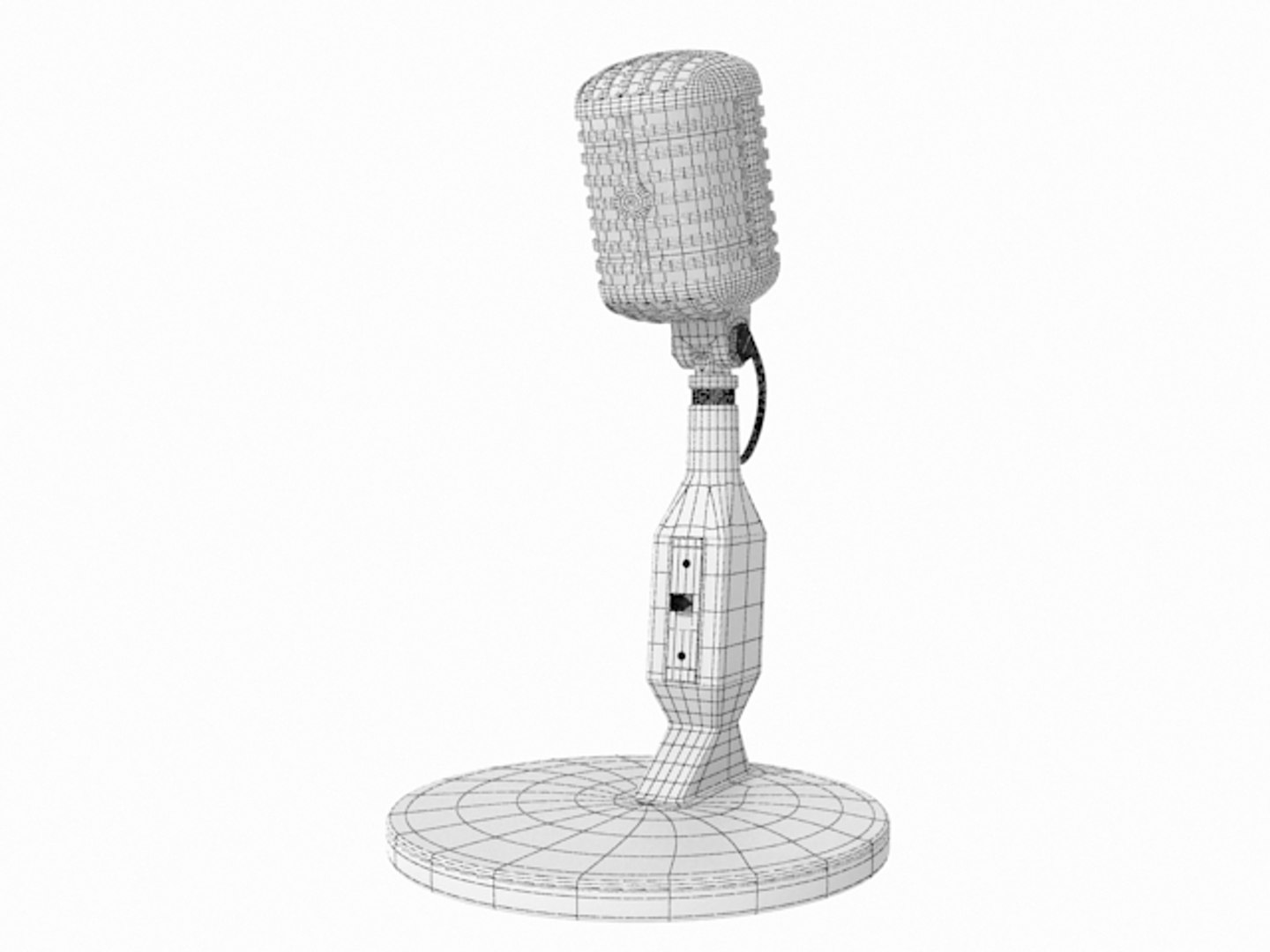 retro microphone max