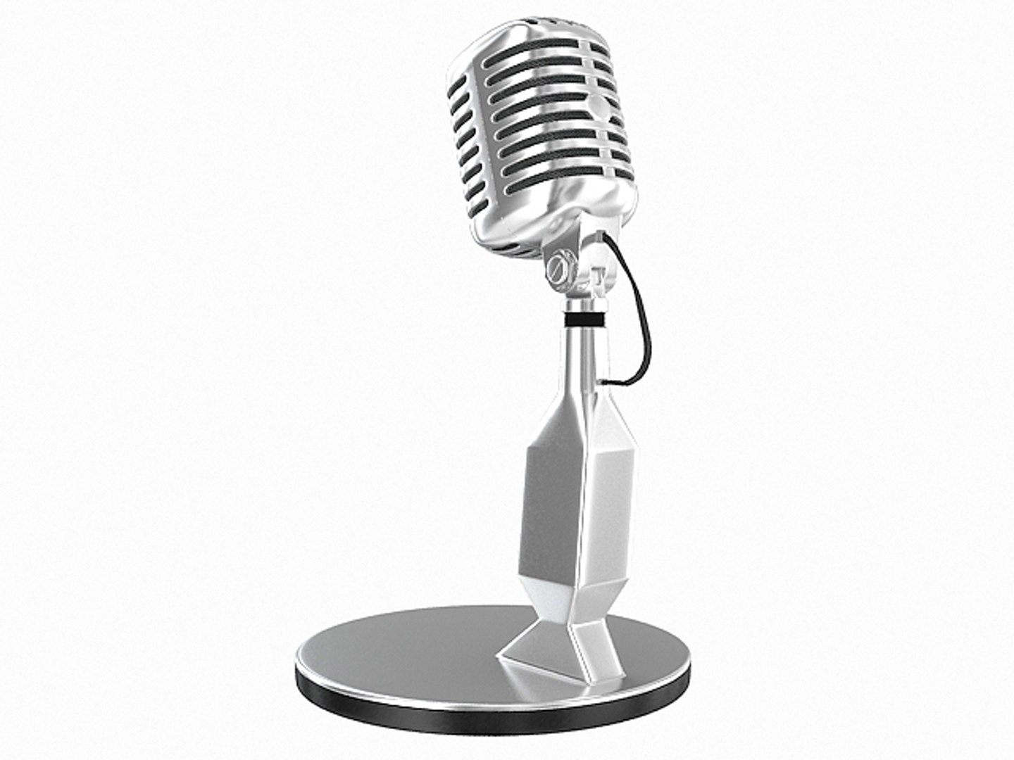 retro microphone max