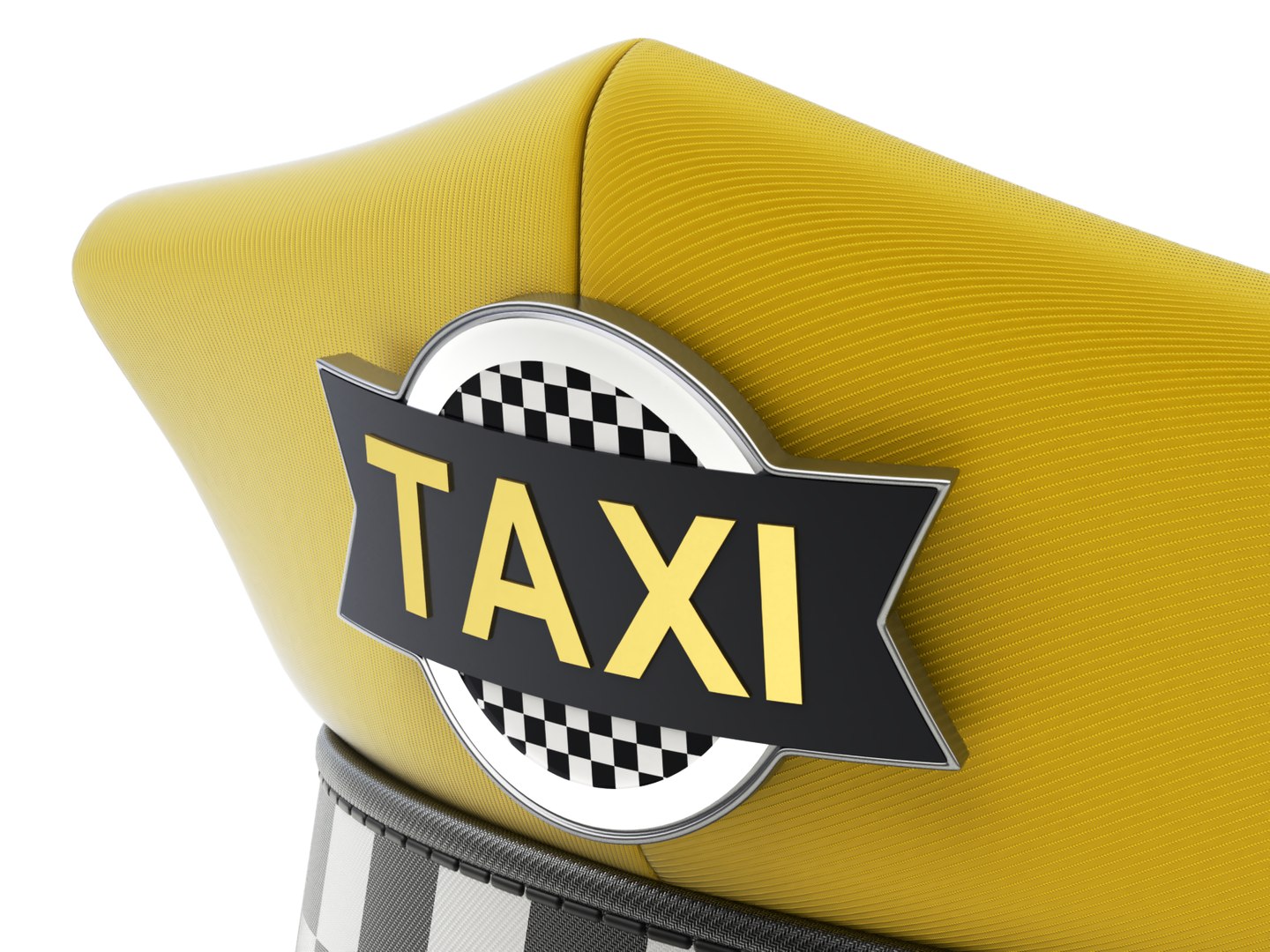 3D Cap Taxi Model - TurboSquid 1381377