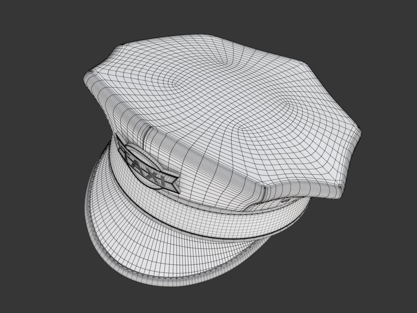 3D cap taxi model - TurboSquid 1381377