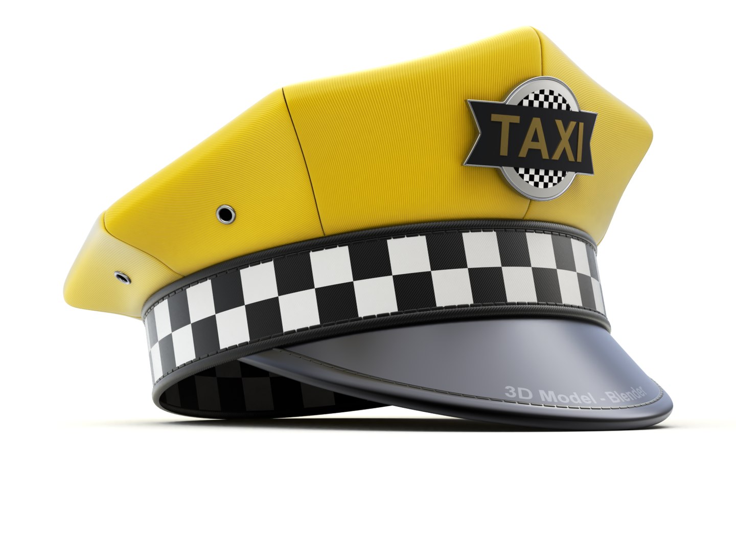 3D Cap Taxi Model - TurboSquid 1381377